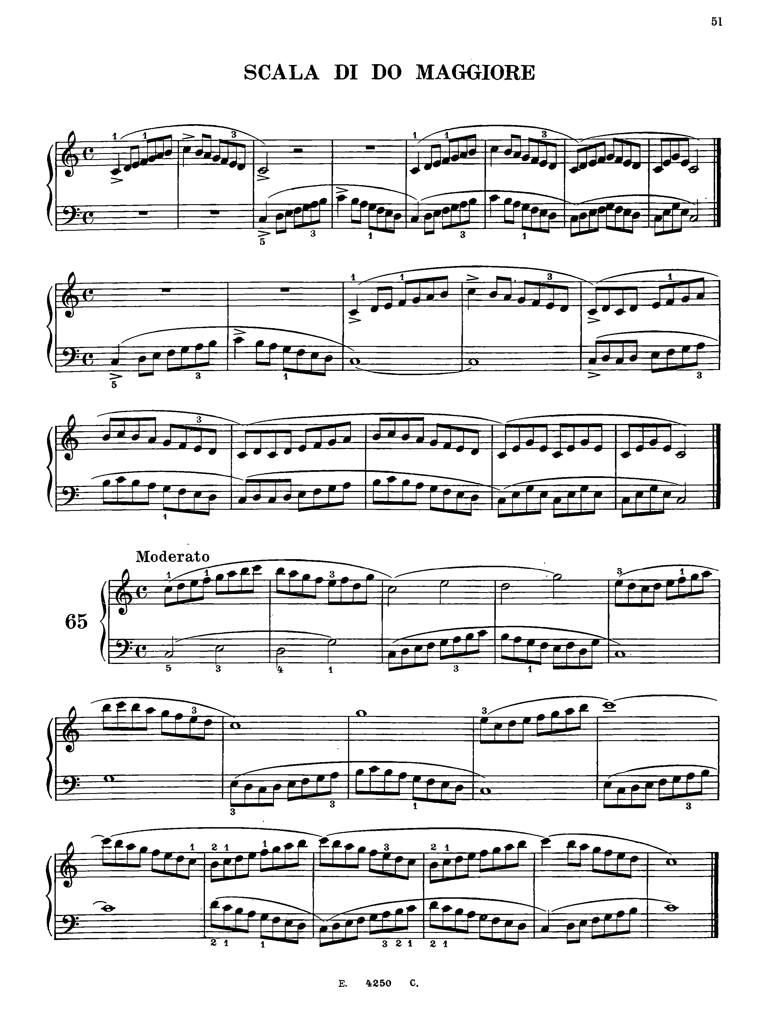 [PIANO]Ferdinand Beyer : Elementary Method for Piano Op.101 No.65[Free ...