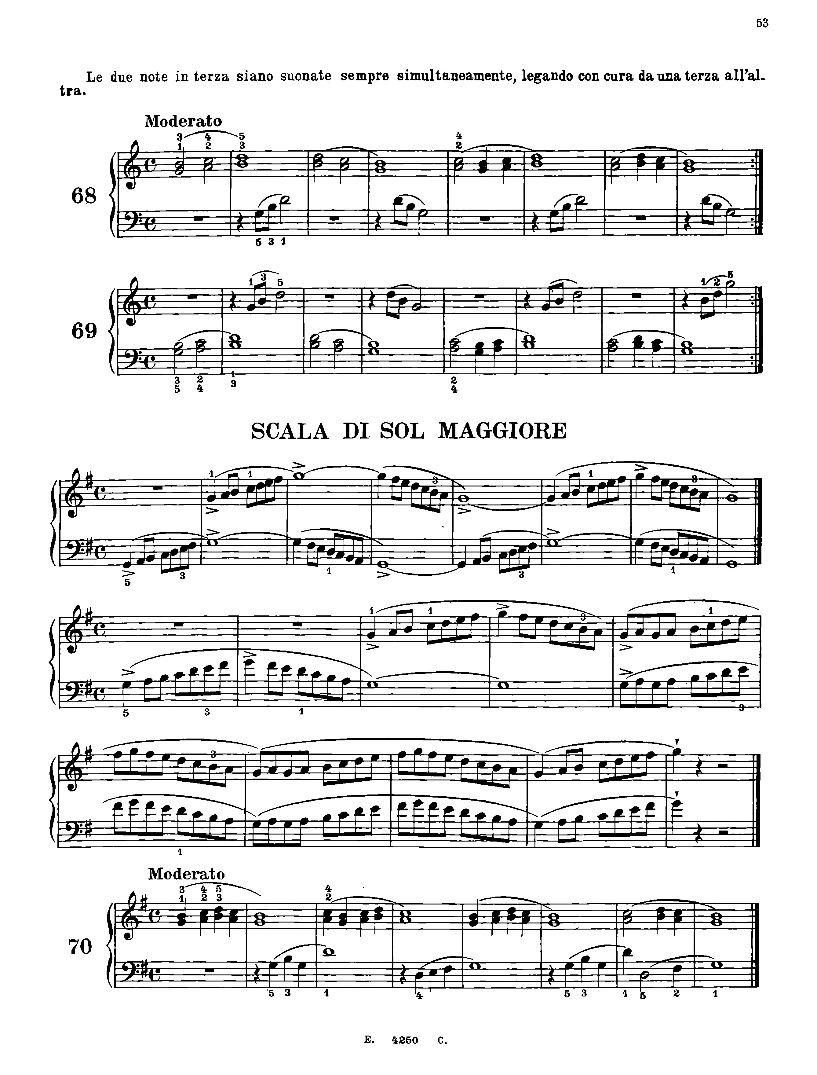 [PIANO]Ferdinand Beyer : Elementary Method for Piano Op.101 No.70[Free ...