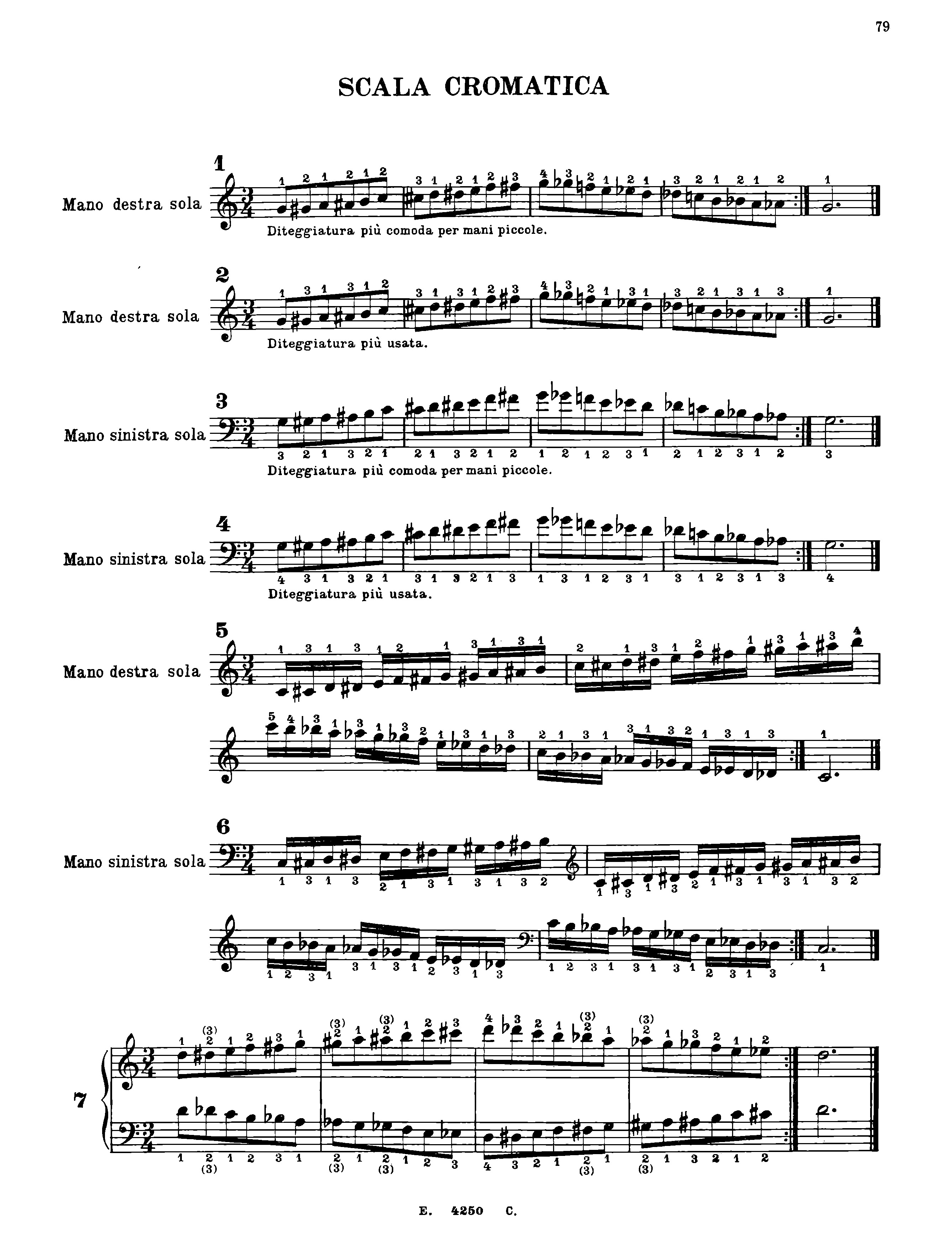 [PIANO]Ferdinand Beyer : Elementary Method for Piano Op.101 (Chromatic ...