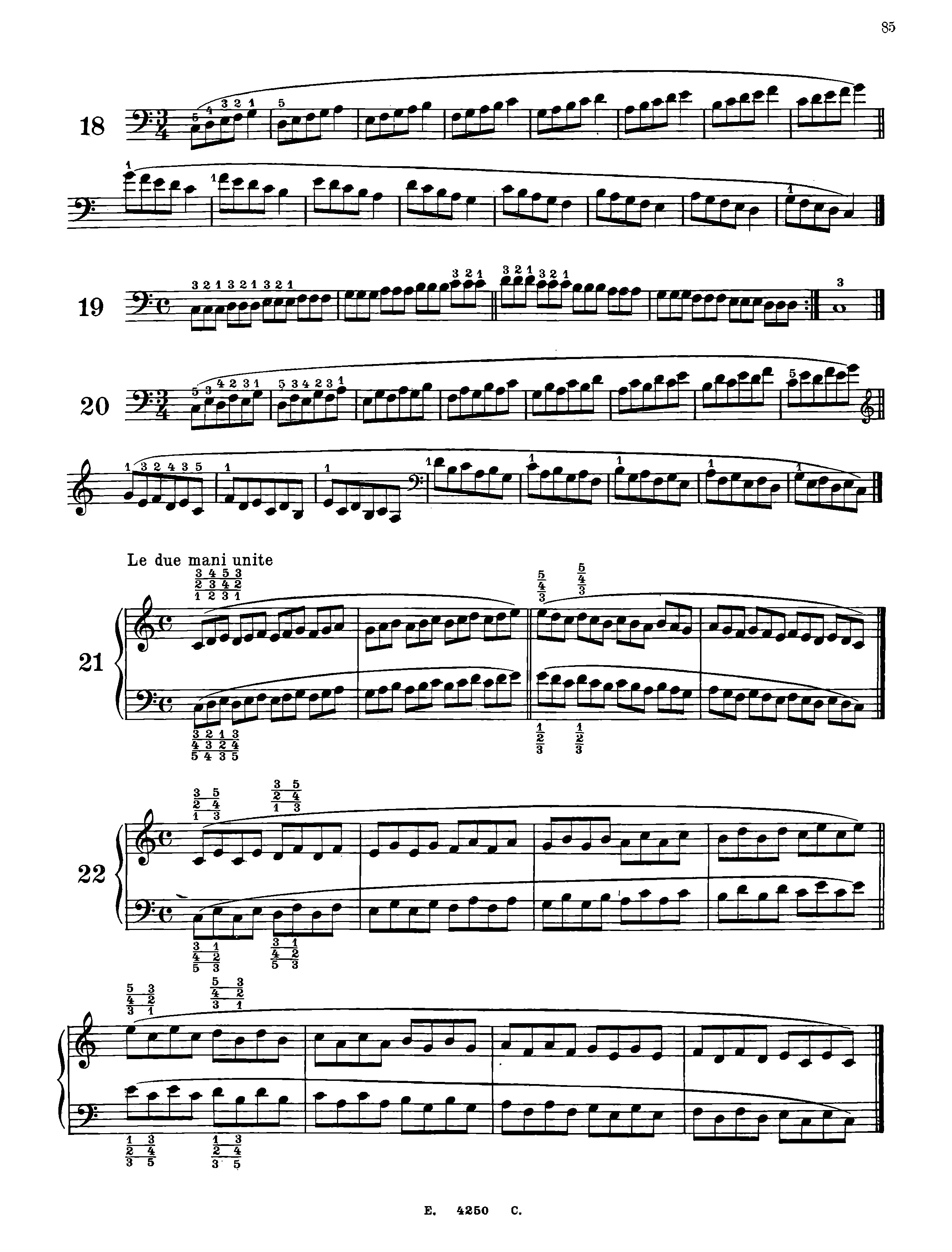 [PIANO]Ferdinand Beyer : Elementary Method for Piano Op.101 (Appendix ...
